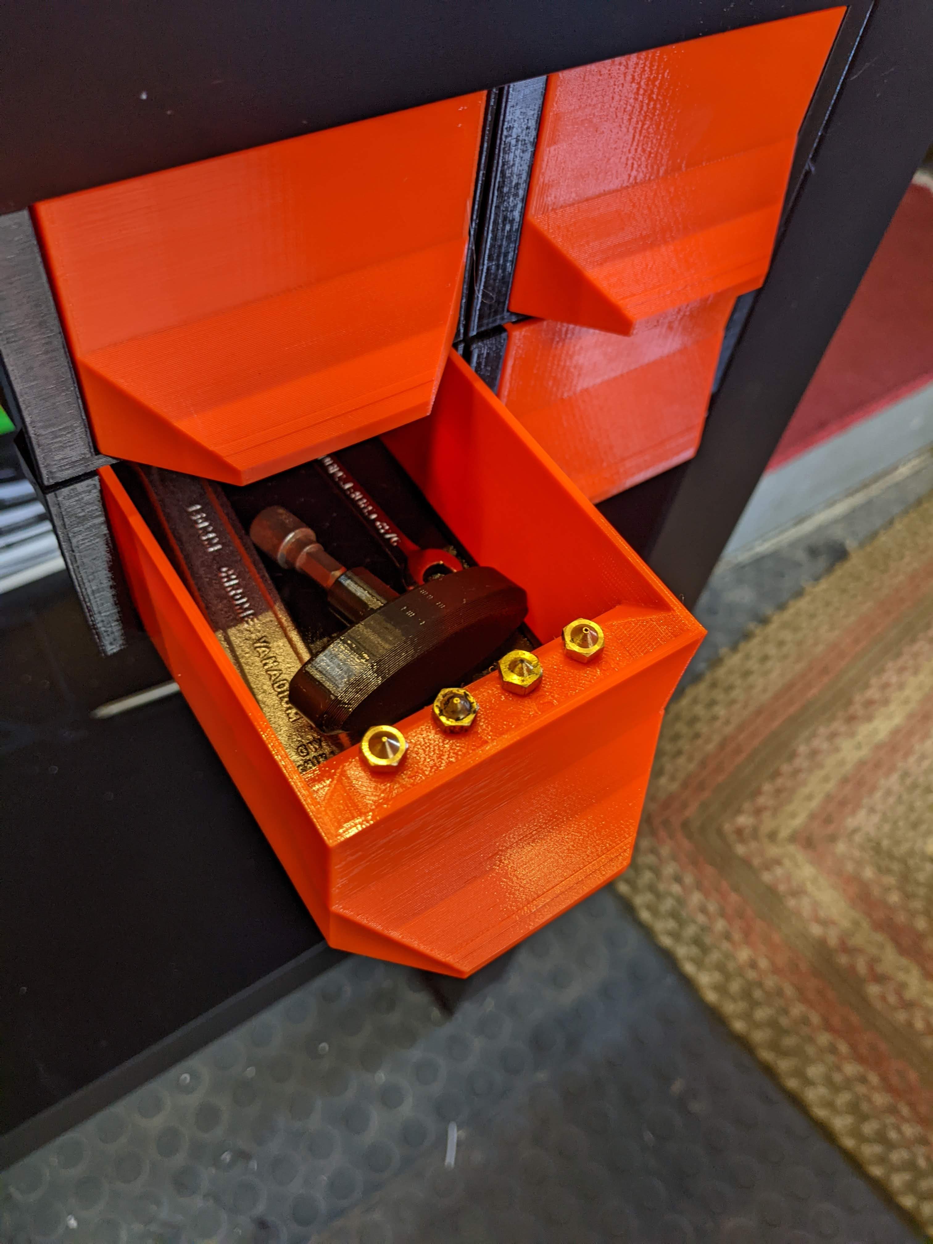 Lack Drawer With Nozzle Inserts by Jerrari | Download free STL model ...