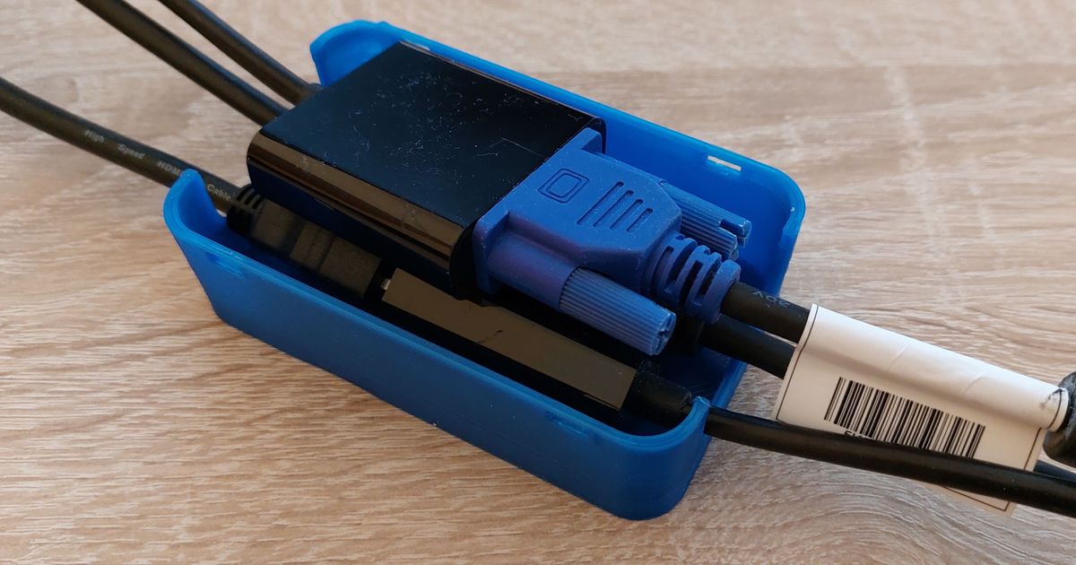 Cable Box by JensOstertag | Download free STL model | Printables.com