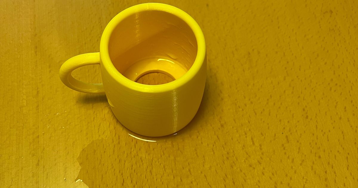 Useless mug by Karotka | Download free STL model | Printables.com
