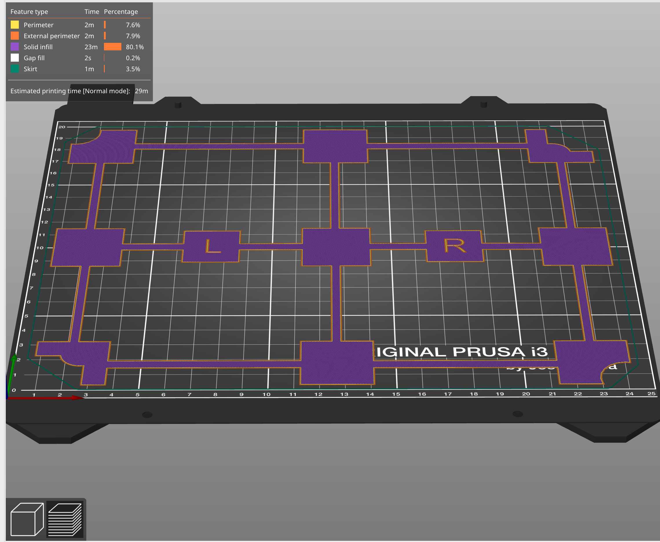 Bed level test by JacobH4H3 | Download free STL model | Printables.com