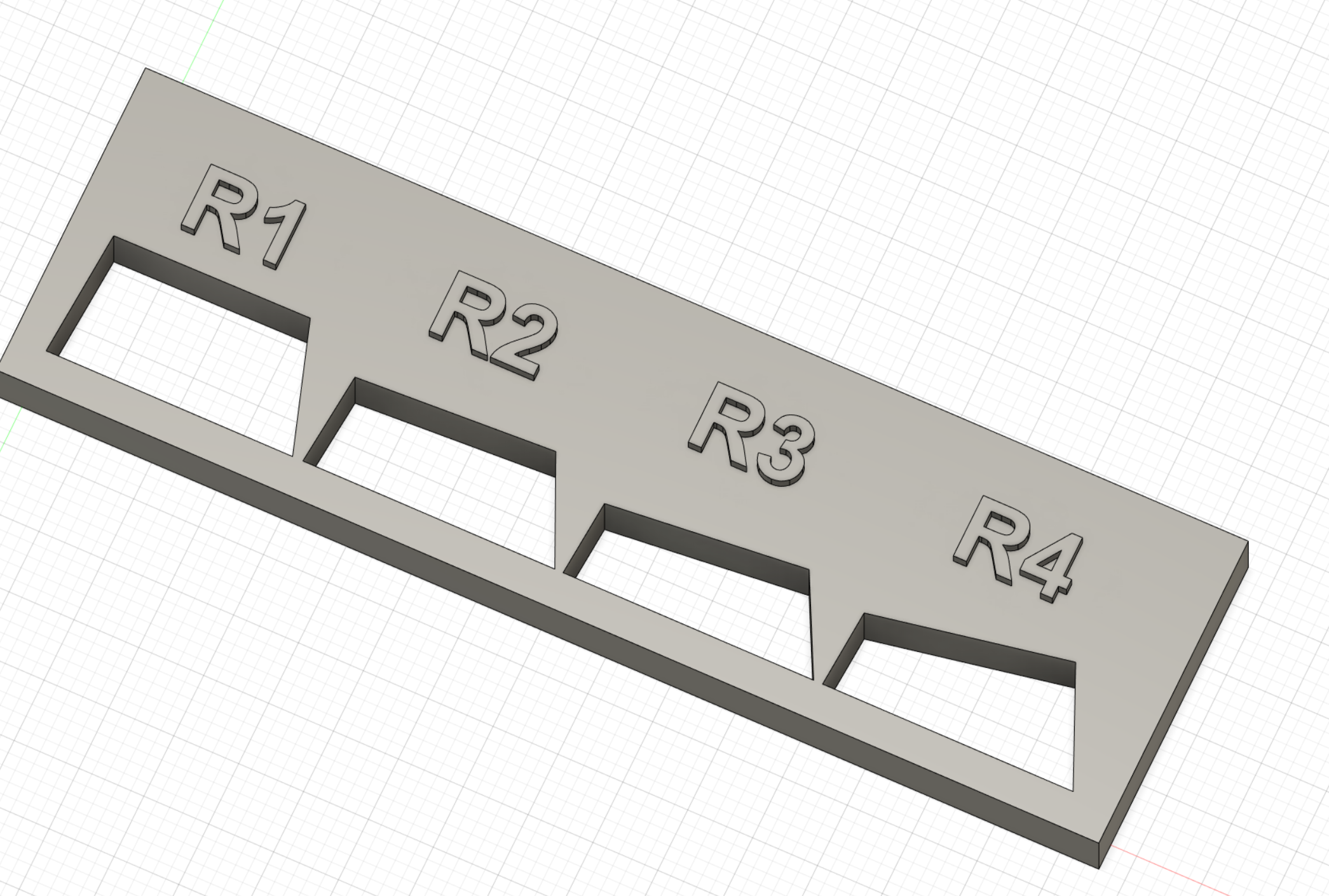 Cherry profile keycap row identifier von Hekeke | Kostenloses STL ...