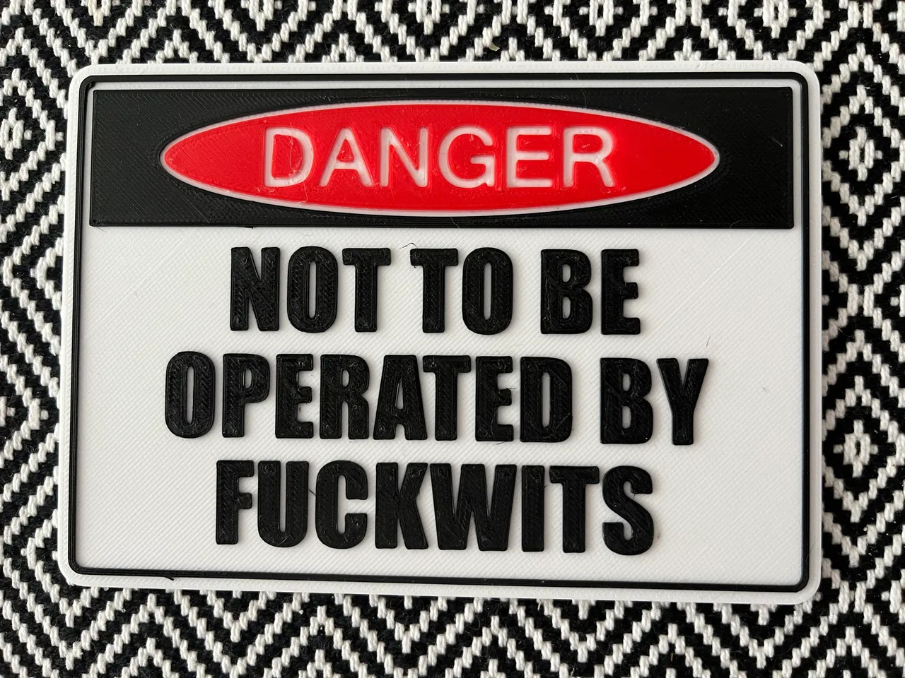 Skookum Danger Signs by Patrick | Download free STL model | Printables.com