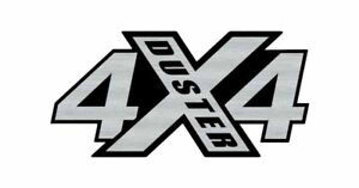 logo dacia duster 4x4 por Foxprinter | Descargar modelo STL gratuito ...