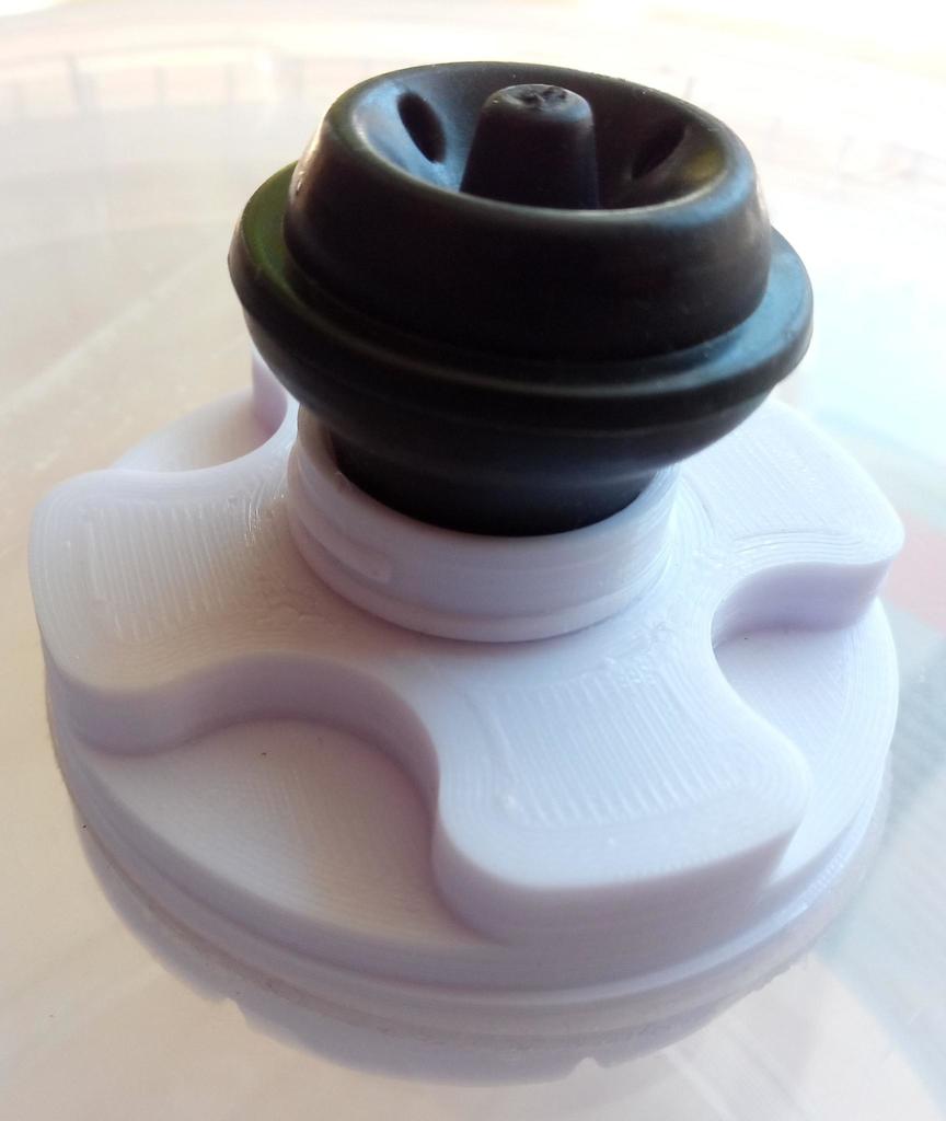 Vacuum Wine Saver Cork Valve Adapter by b3n3d1k7 | Download free STL ...