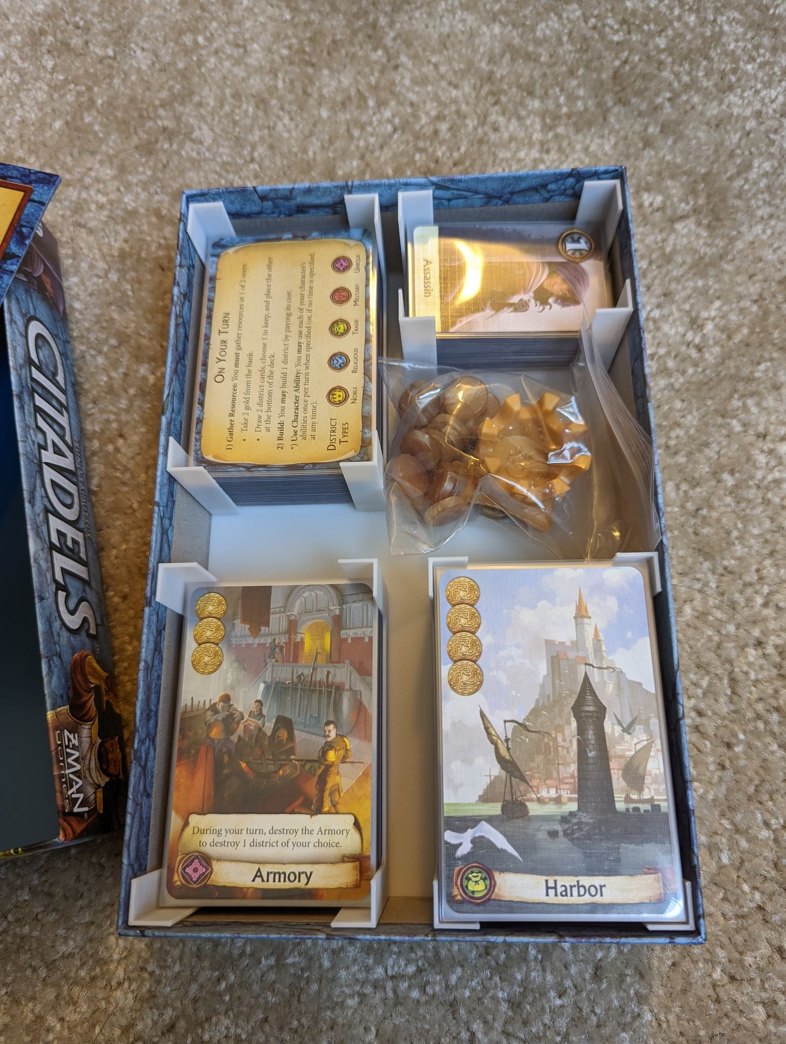 Citadels Revised Edition (2021) Board Game Insert by tuturuu | Download ...