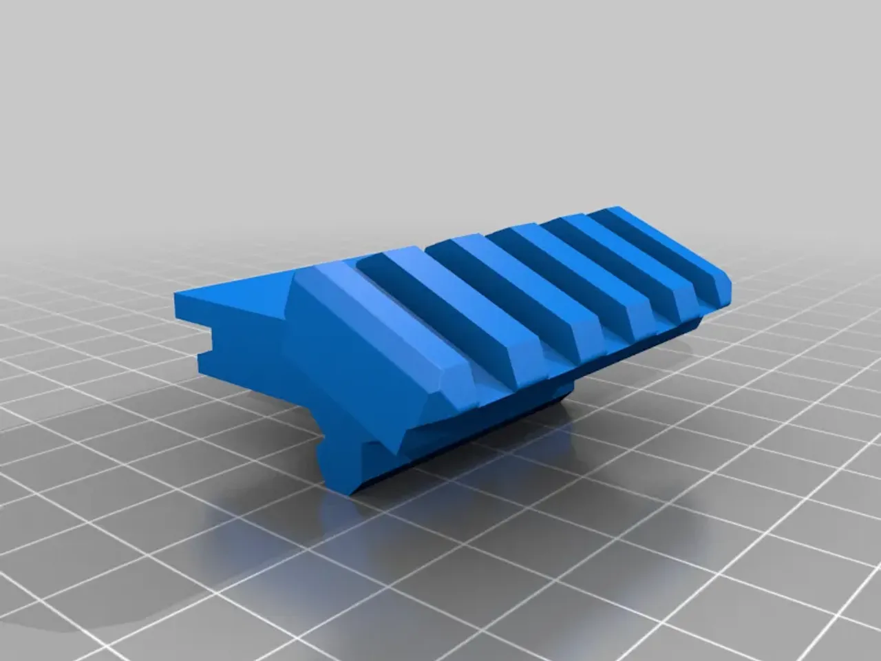 Quick release Canted 24° Picatinny Rail by Mylez_ | Download free STL ...