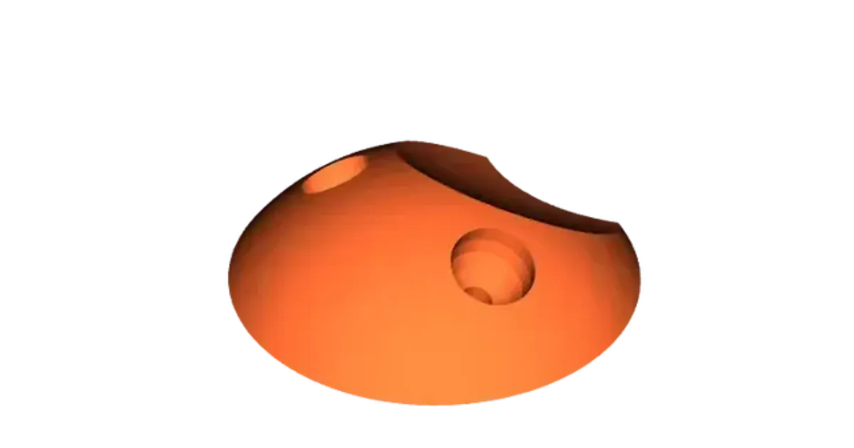 Scoop foot chips - Climbing hold by Giles Barton-Owen | Download free ...