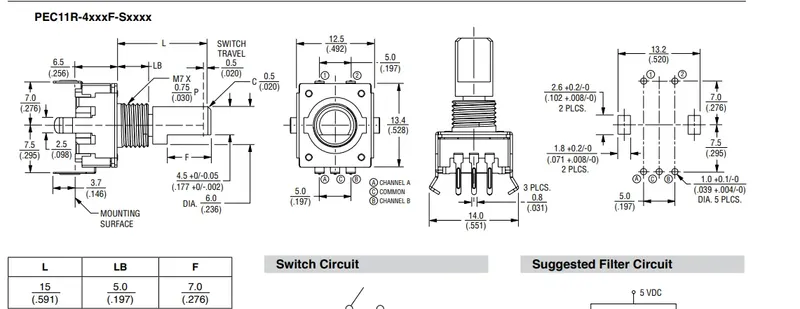 Grippy encoder knob by Ziemniaczenka | Download free STL model ...