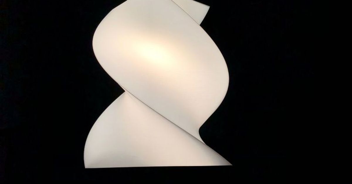 Open Lamp Shade par Mark | Téléchargez gratuitement un modèle STL ...