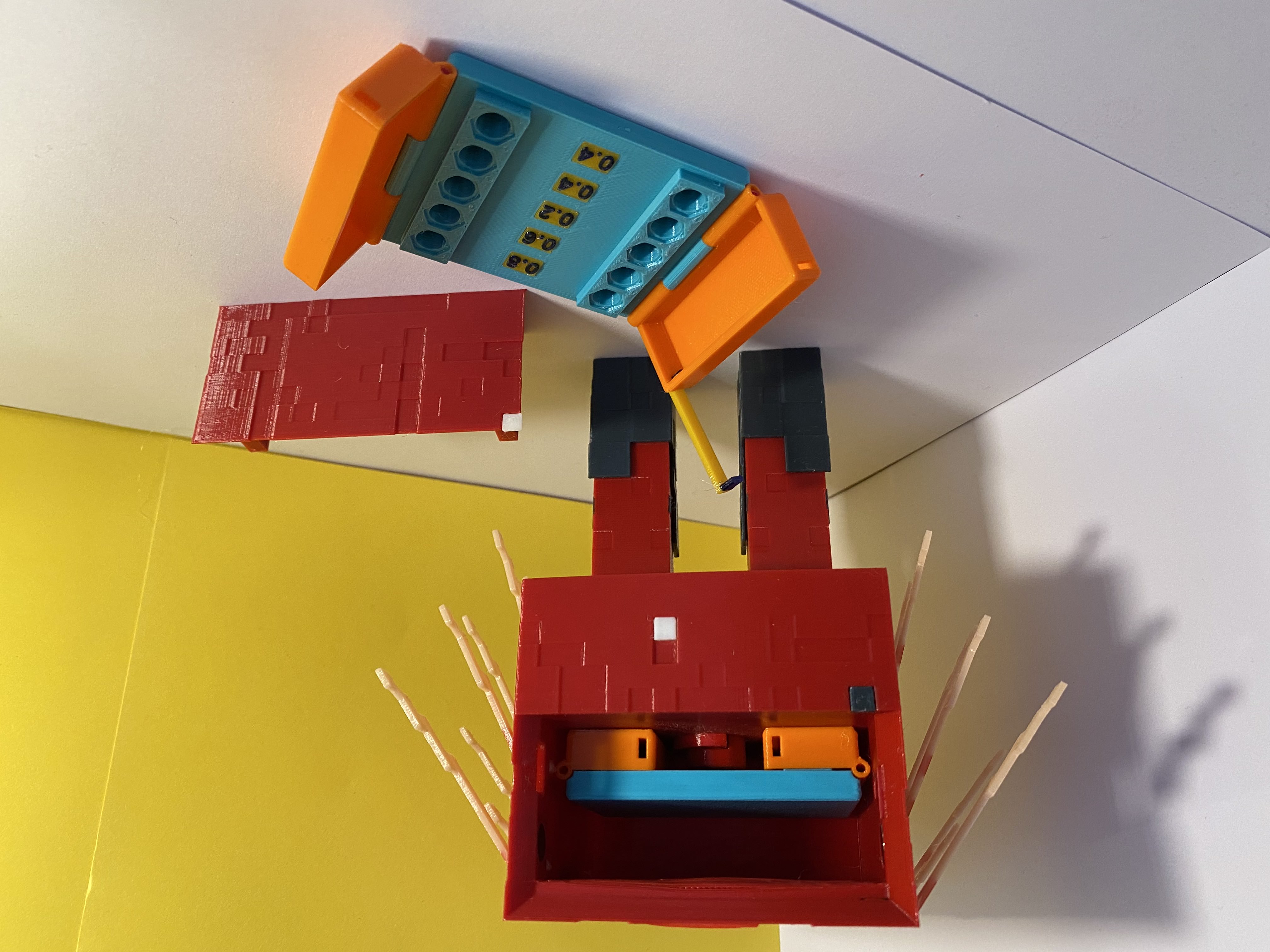 Strider with Nozzlebox (Minecraft) by Lazlo | Download free STL model ...