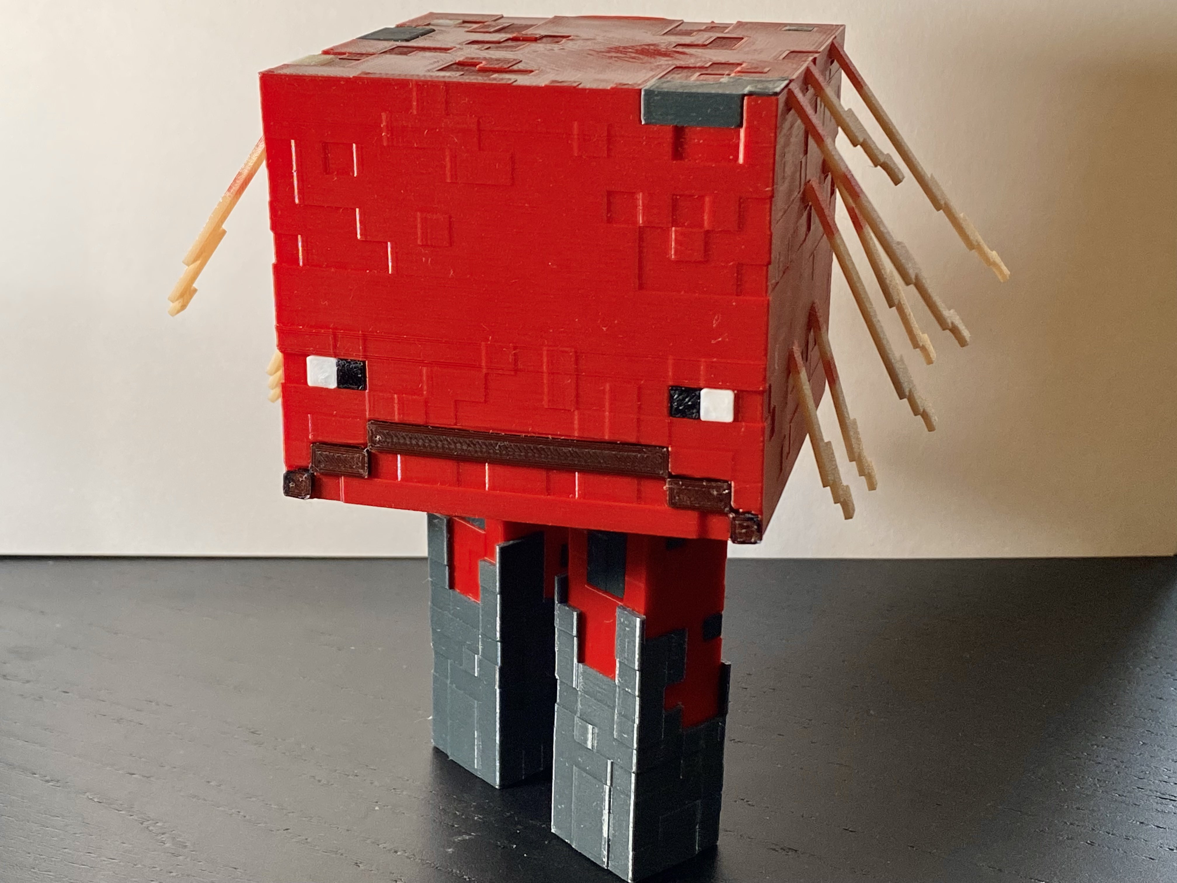 Strider with Nozzlebox (Minecraft) by Lazlo | Download free STL model ...