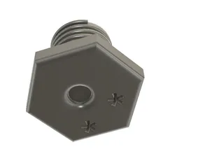 Deeper deadbolt cover by JSandz | Download free STL model | Printables.com