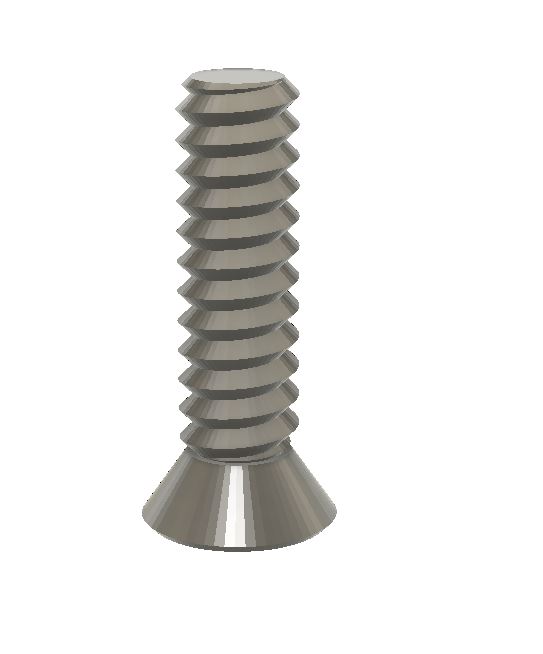 A simple screw by Tom Anderson (The Real NEO) | Download free STL model ...