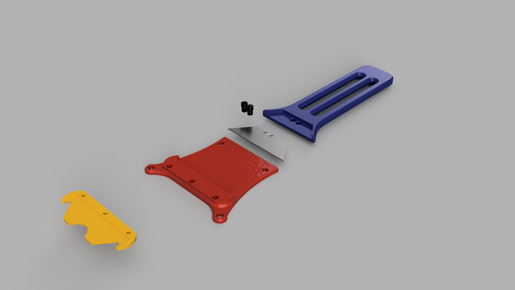 Wall mounted bed scraper by Jake_Productions | Download free STL model ...