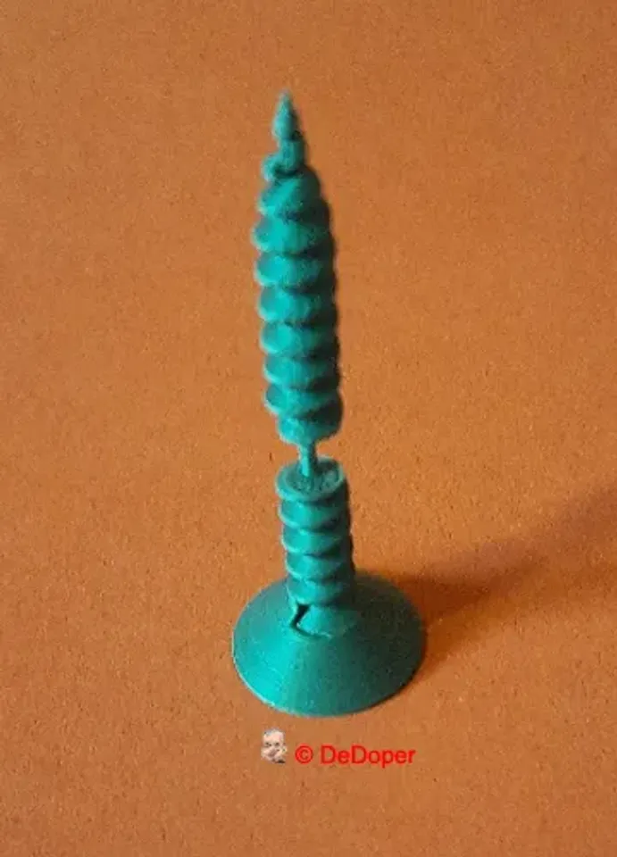 Ear wood screw by Dedoper | Download free STL model | Printables.com