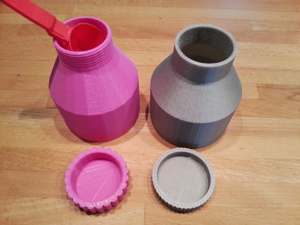 Small Flask by Snille | Download free STL model | Printables.com