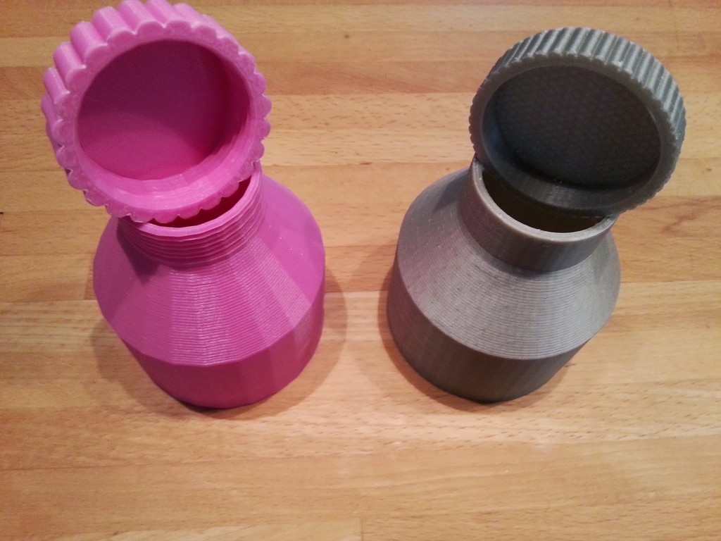 Small Flask by Snille | Download free STL model | Printables.com