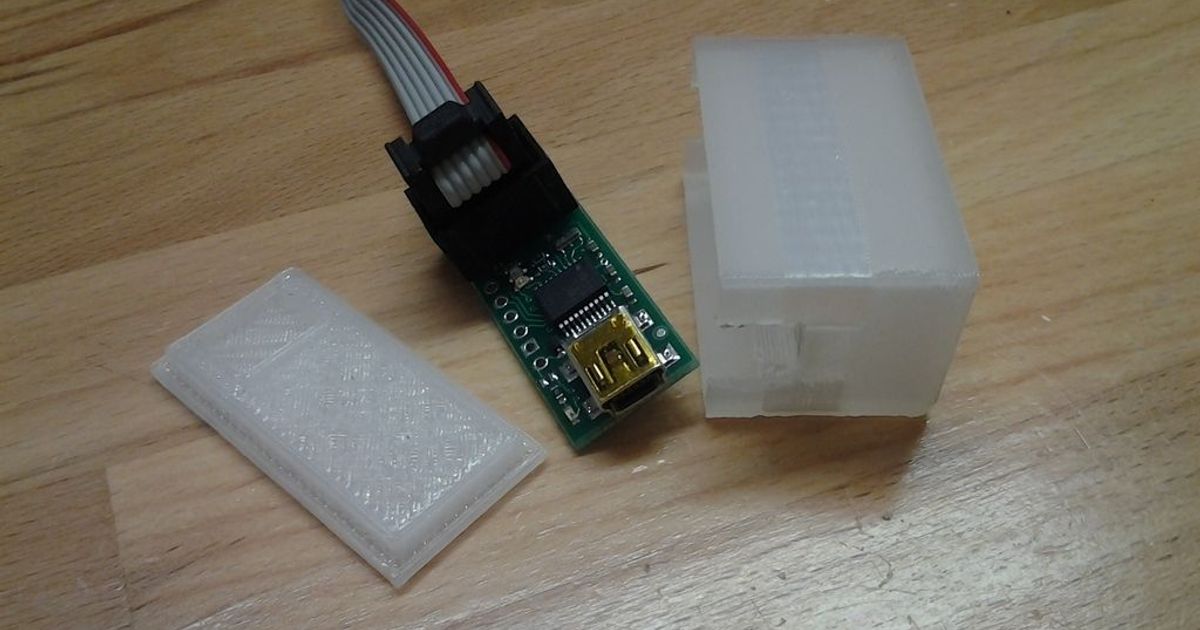 Pololu USB AVR Programmer Box by Snille | Download free STL model ...