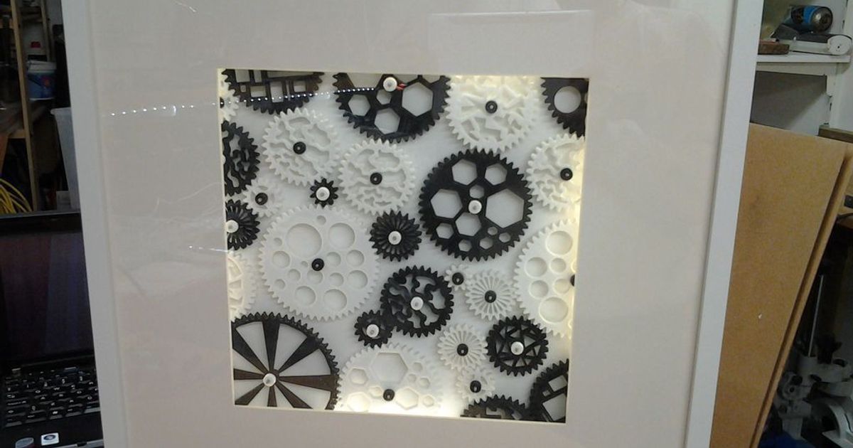 Gear Painting by Snille | Download free STL model | Printables.com