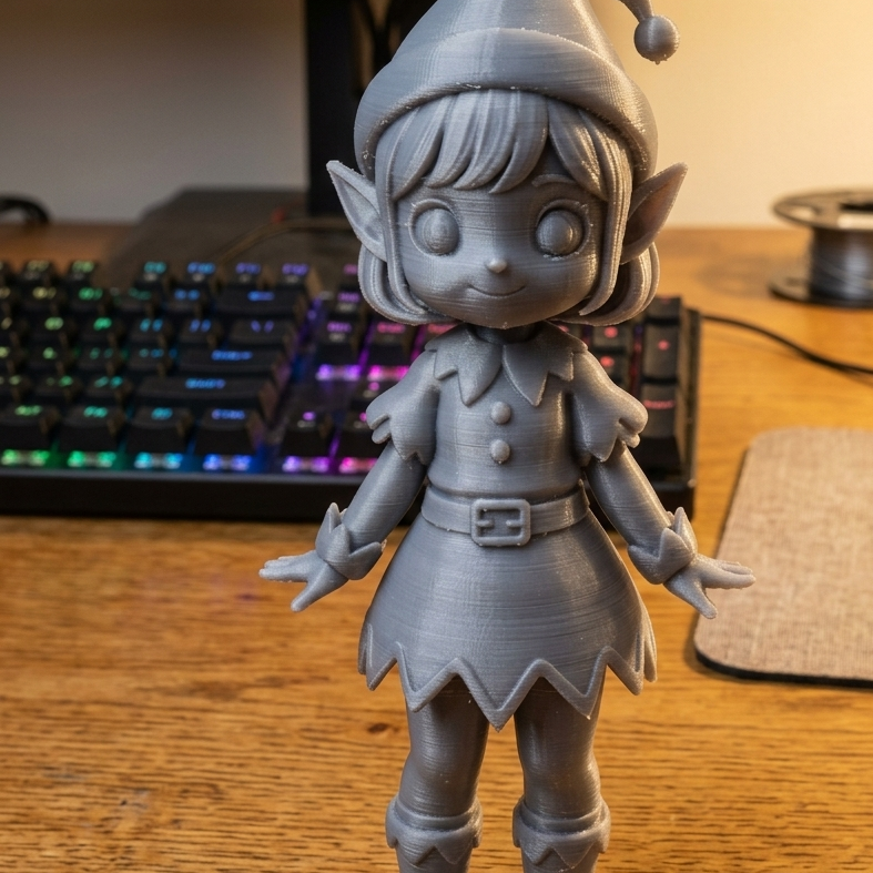 little elf girl by gabi123 | Download free STL model | Printables.com