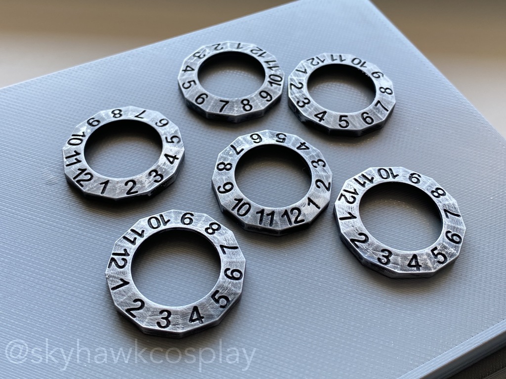 Gloomhaven Enemy Hit Counter by skyhawkcosplay | Download free STL ...