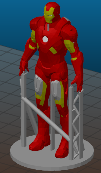 Iron Man Statue (With "Easy-to-remove" Support) - multimaterial remix ...
