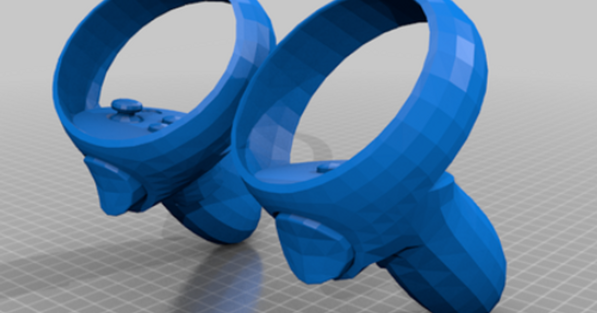 fake oculus quest 2 controllers by colincurtin | Download free STL ...