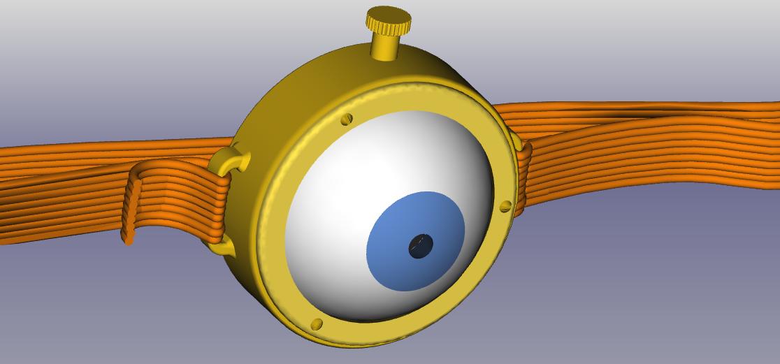 Professor Mad Eye's crazy eye by jofeinmechaniker | Download free STL ...