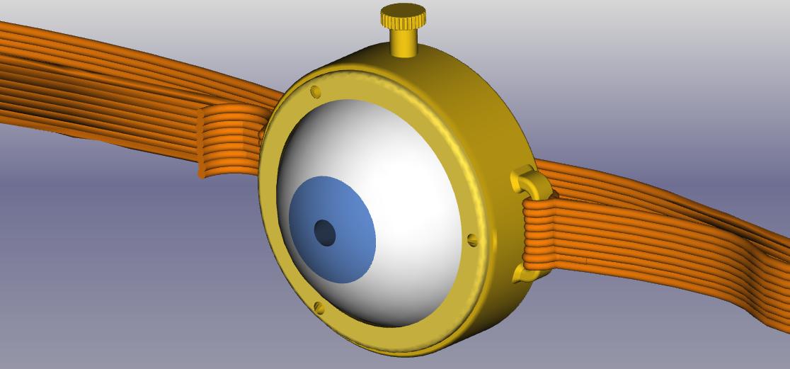 Professor Mad Eye's crazy eye by jofeinmechaniker | Download free STL ...
