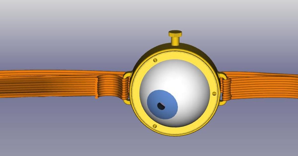 Professor Mad Eye's crazy eye by jofeinmechaniker | Download free STL ...