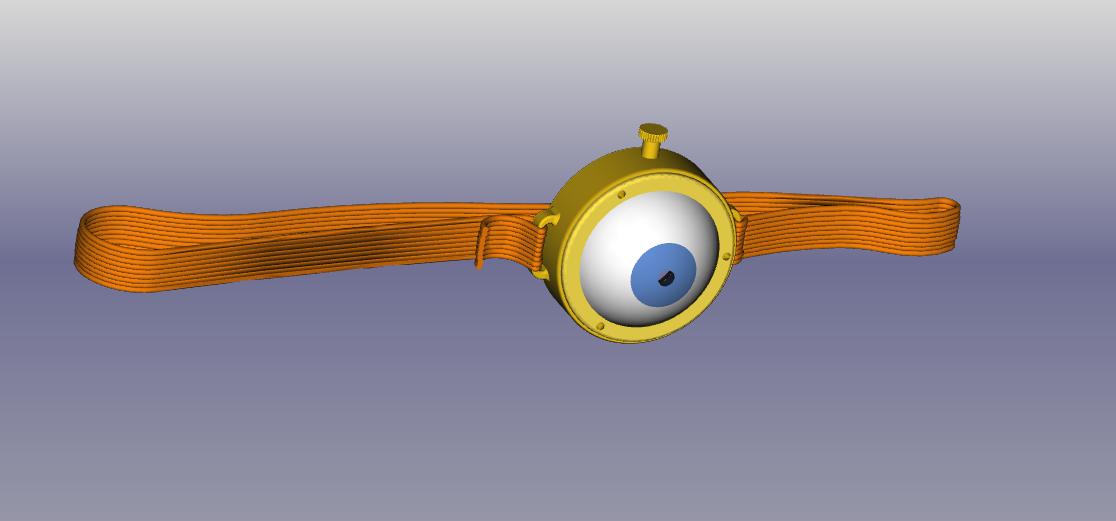 Professor Mad Eye's crazy eye by jofeinmechaniker | Download free STL ...