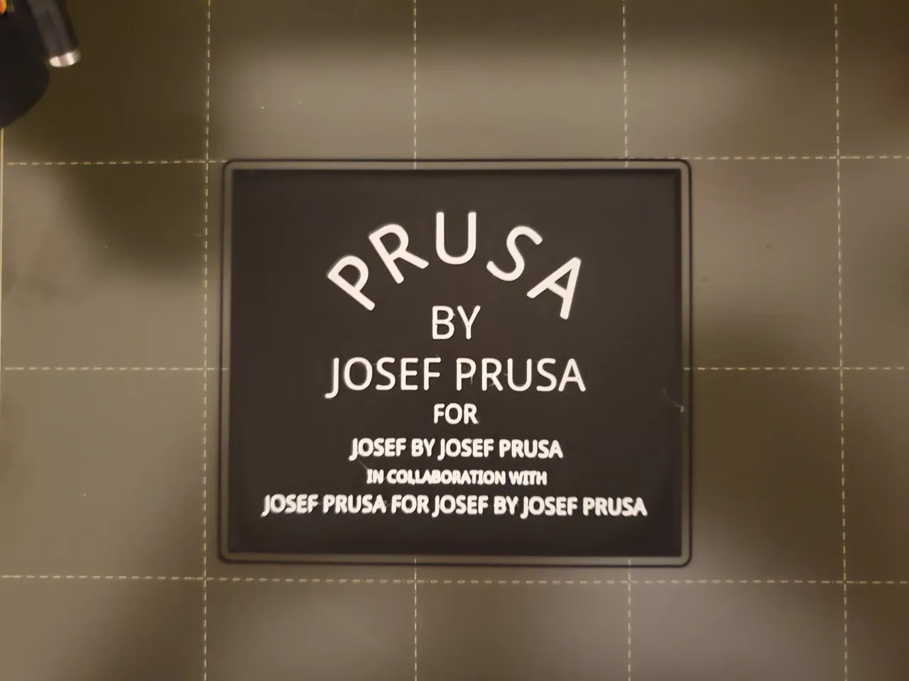 Prusa by Josef Prusa sign for your Prusa by Josef Prusa by senatorpjt ...