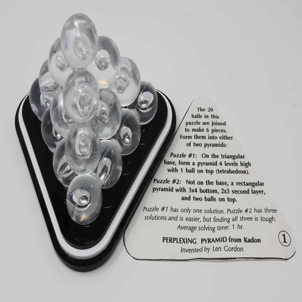 Perplexing Pyramid Puzzle by G Bell | Download free STL model ...