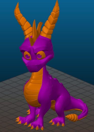 Spyro Statue - Reignited Trilogy - multicolor by jkavalik | Download ...