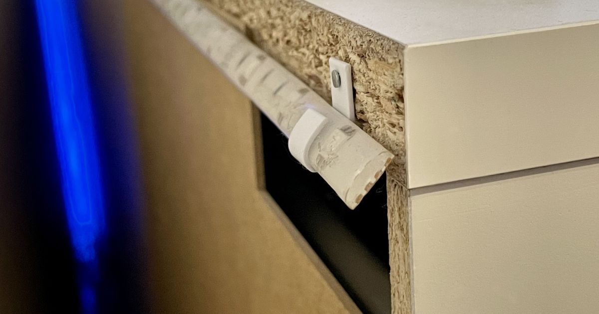 LED Light Strip 45° Mount by steffenbew | Download free STL model ...