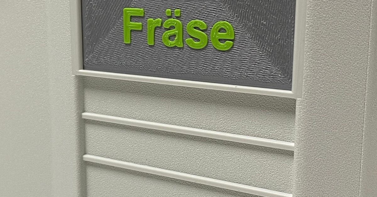 Tanos Festool Systainer Kennzeichnungsschild Label Card by 3D ...