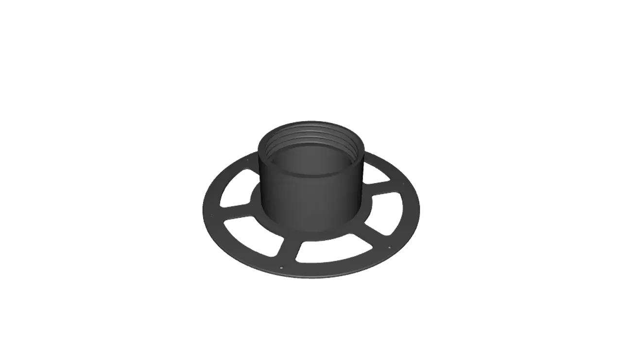 Inland Reusable Filament Spool v2 by Eric T | Download free STL model ...