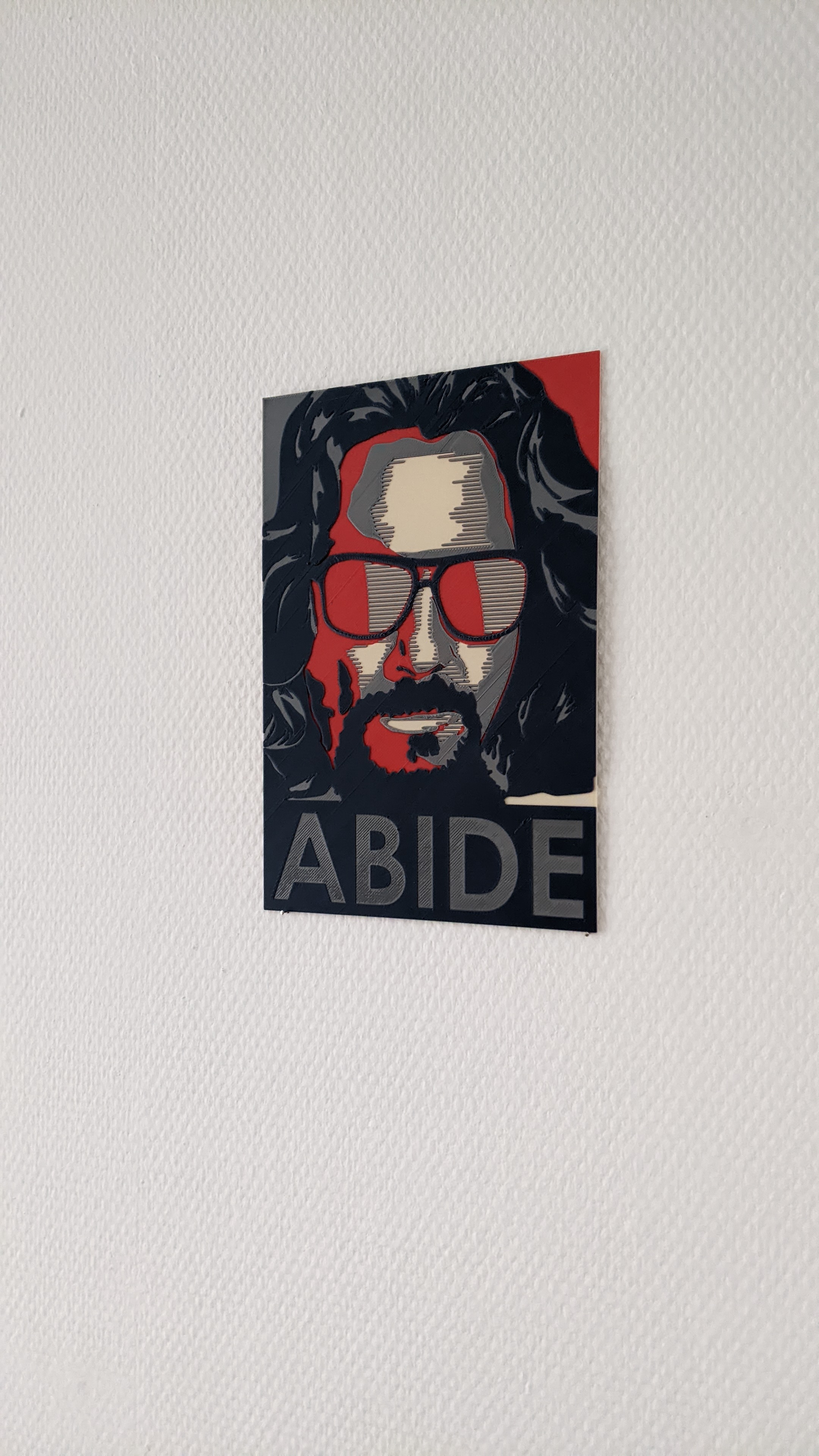 Dude Abides - The Big Lebowski by The Dude Abides | Download free STL ...