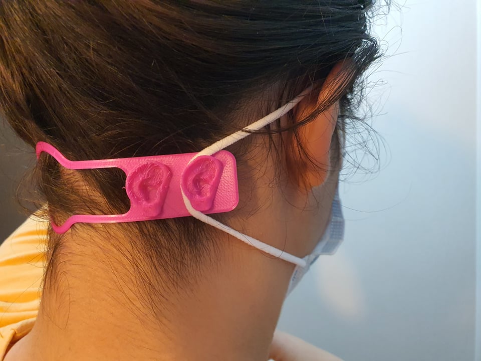Face mask strap by Homefab3d | Download free STL model | Printables.com