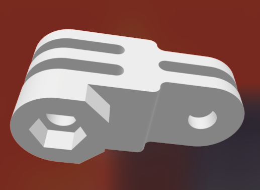 GoPro arm extender - straight - 25mm, 50mm, 100mm by JernejP ...