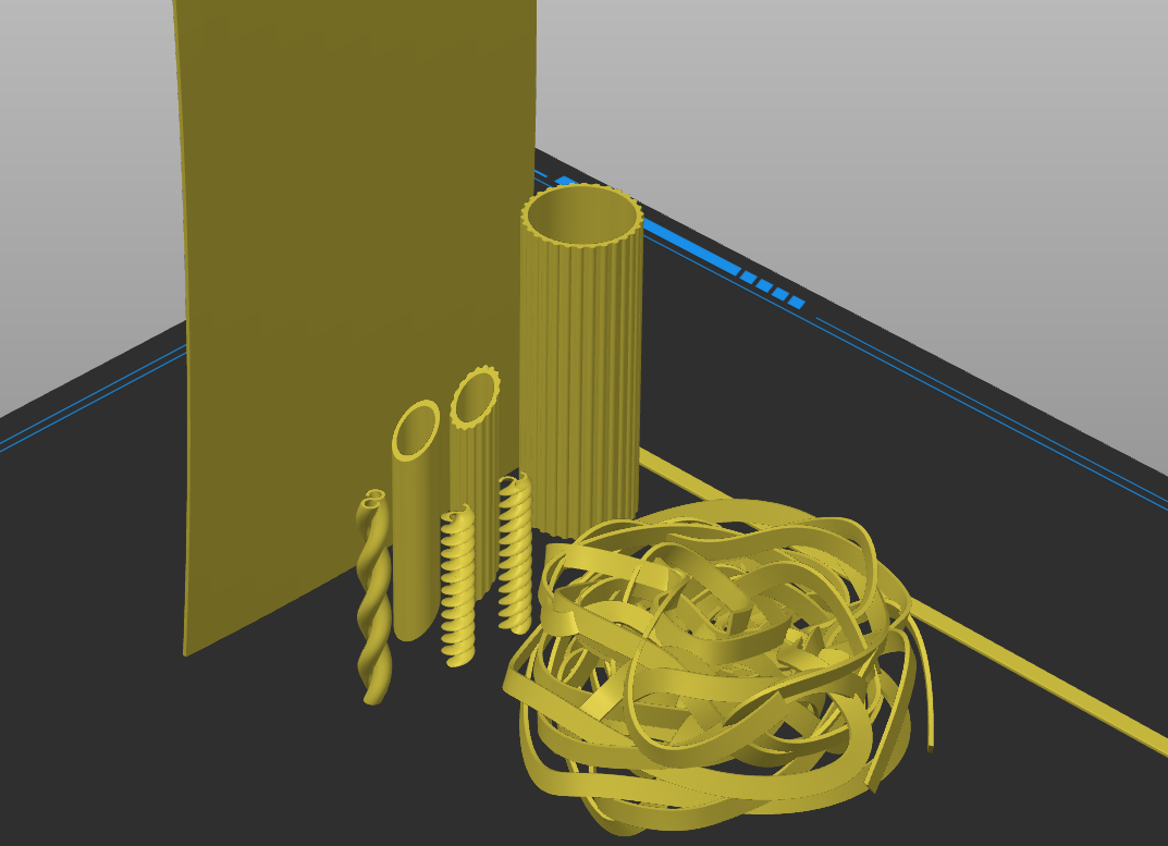 Pasta Selection Package by Martin Rigatoni | Download free STL model ...