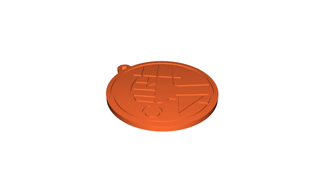 Hellboy Coaster & Keychain by nerdyviews | Download free STL model ...
