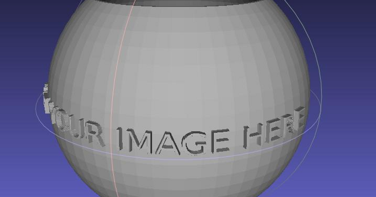 Customizable Sphere Lithophane by yomboprime | Download free STL model ...