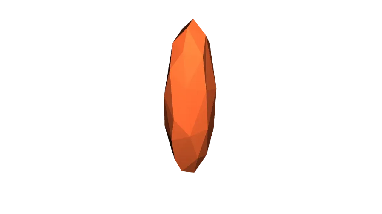 3D Printable Rice Grain by Linksu3D | Download free STL model ...