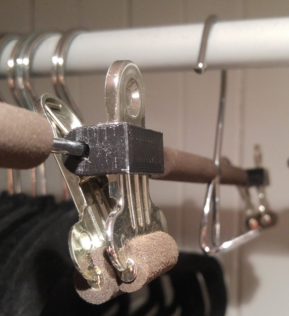 Fix your clothes hangers clips! by LD.P | Download free STL model ...