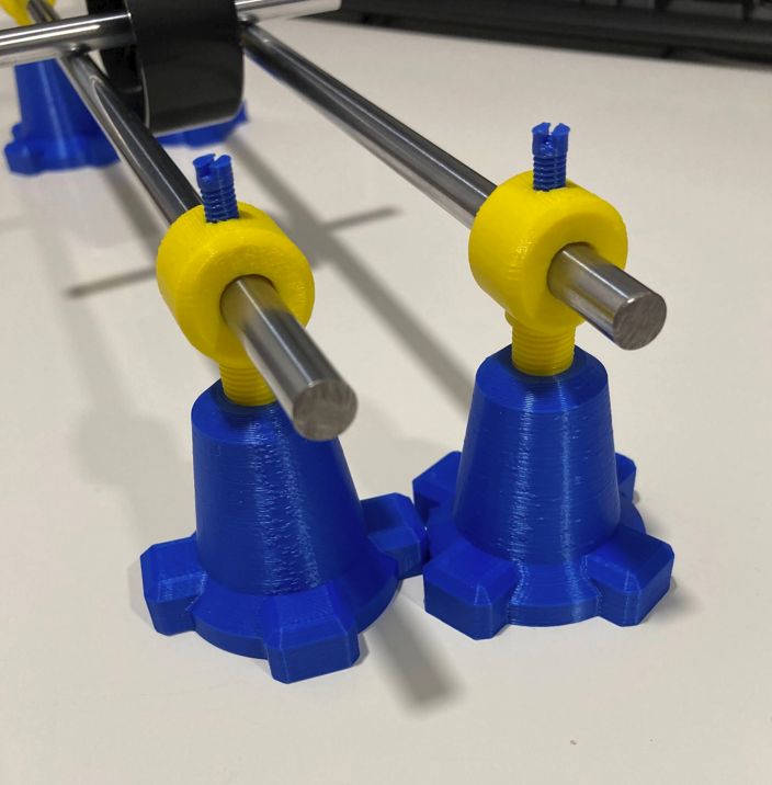 Spindle Fan / Rotor balancing Jig by Dirk | Download free STL model ...