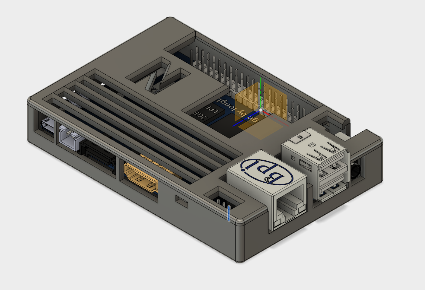 Banana Pi M3 Case by Otmar | Download free STL model | Printables.com