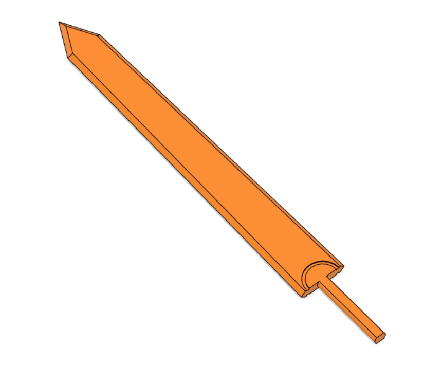 Dragon Slayer Sword for Dummy 13 by kh4rj0 | Download free STL model ...
