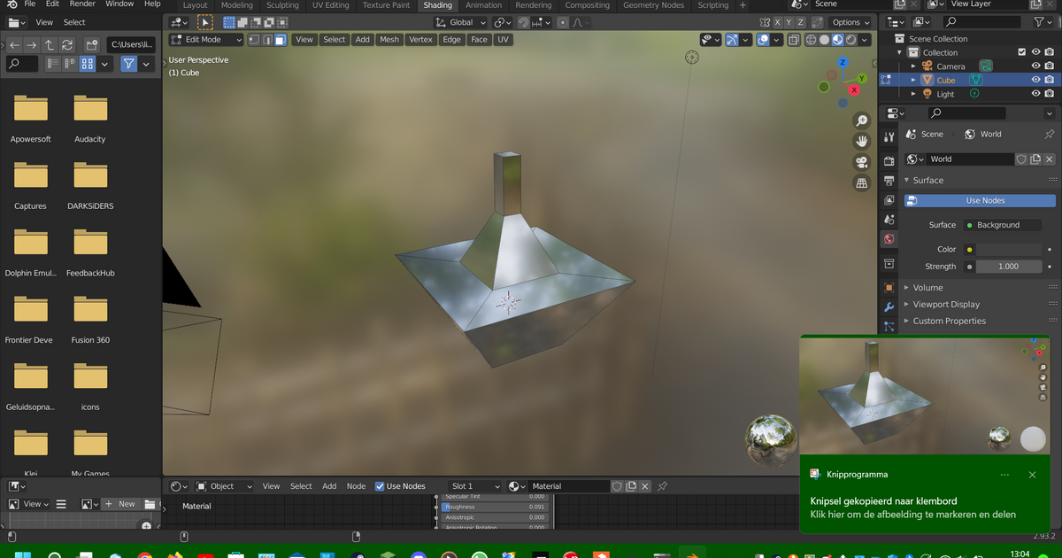 me first blender object V1 by liamwerk7676 | Download free STL model ...