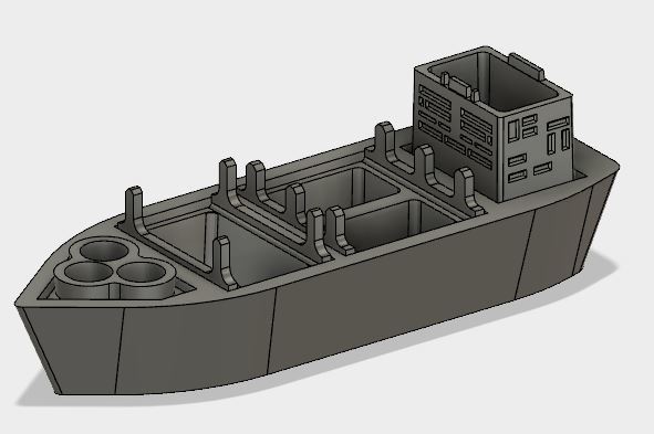 Modular Desk Ship by Kenty94 | Download free STL model | Printables.com